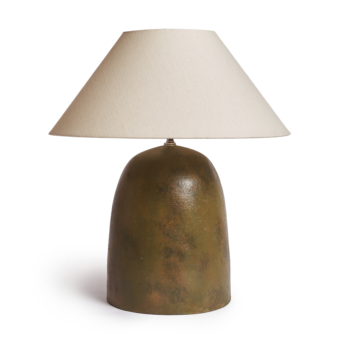 Leo olive Table lamp -large – The Spring Project