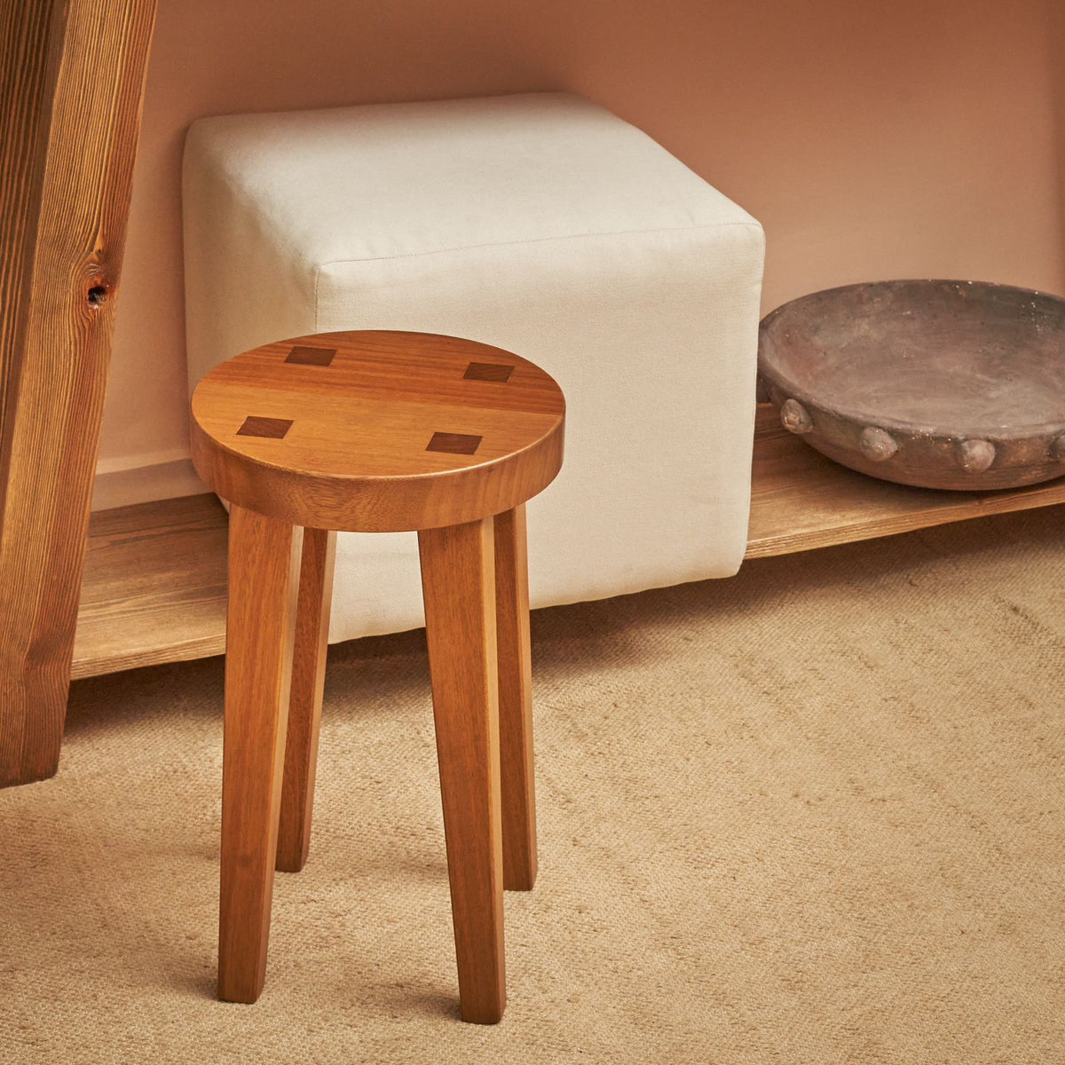 Teak Stool – The Spring Project